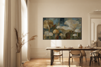Oyster Mushrooms Pale Wood | 4K TV Art Download | Art For Frame